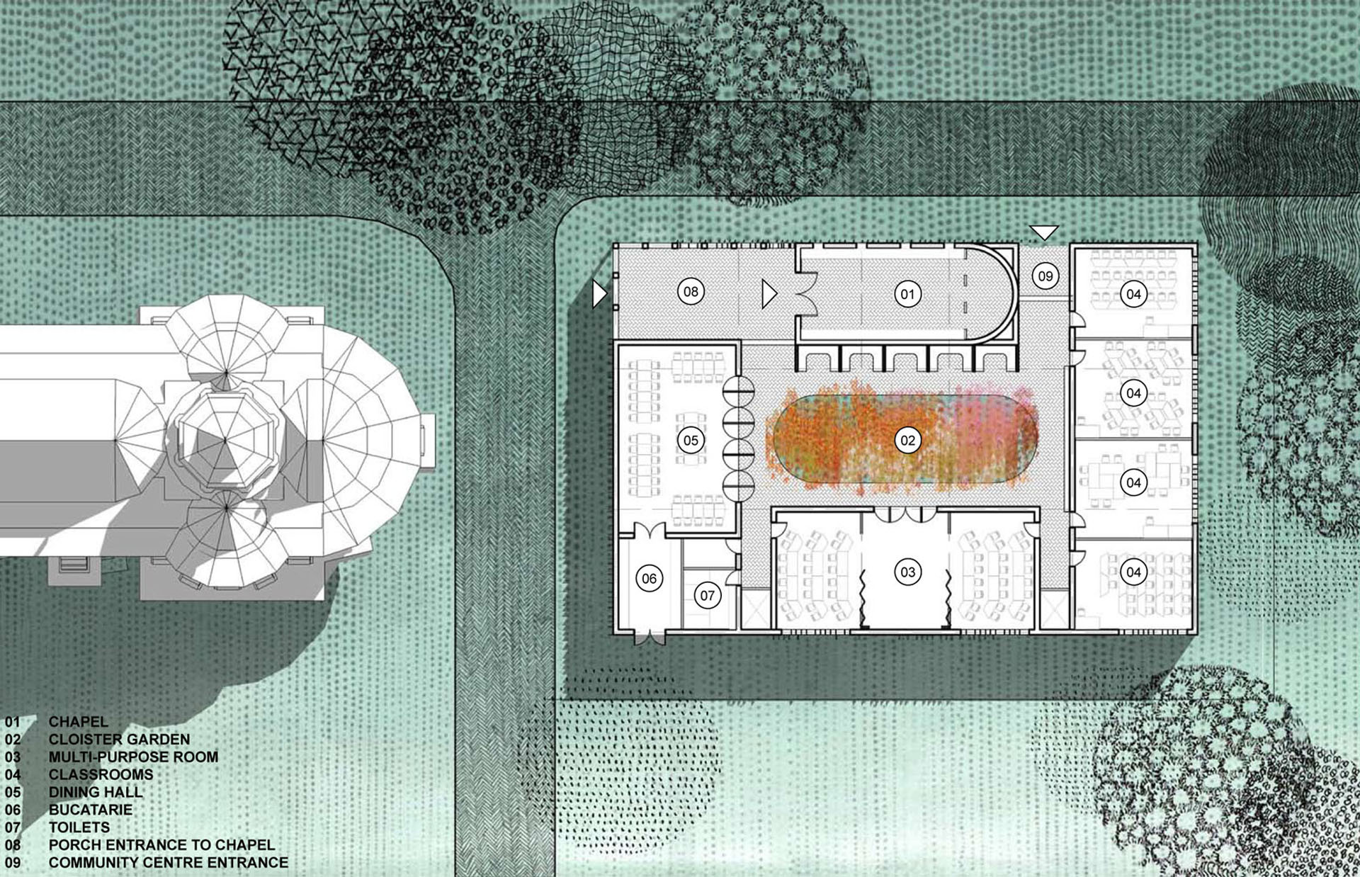 Community Centre | Round Robin Studio